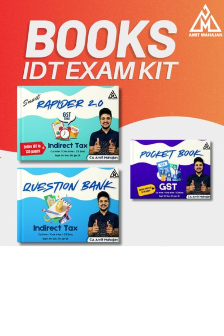 IDT Exam Kit - CA CS CMA Inter | Amit Mahajan